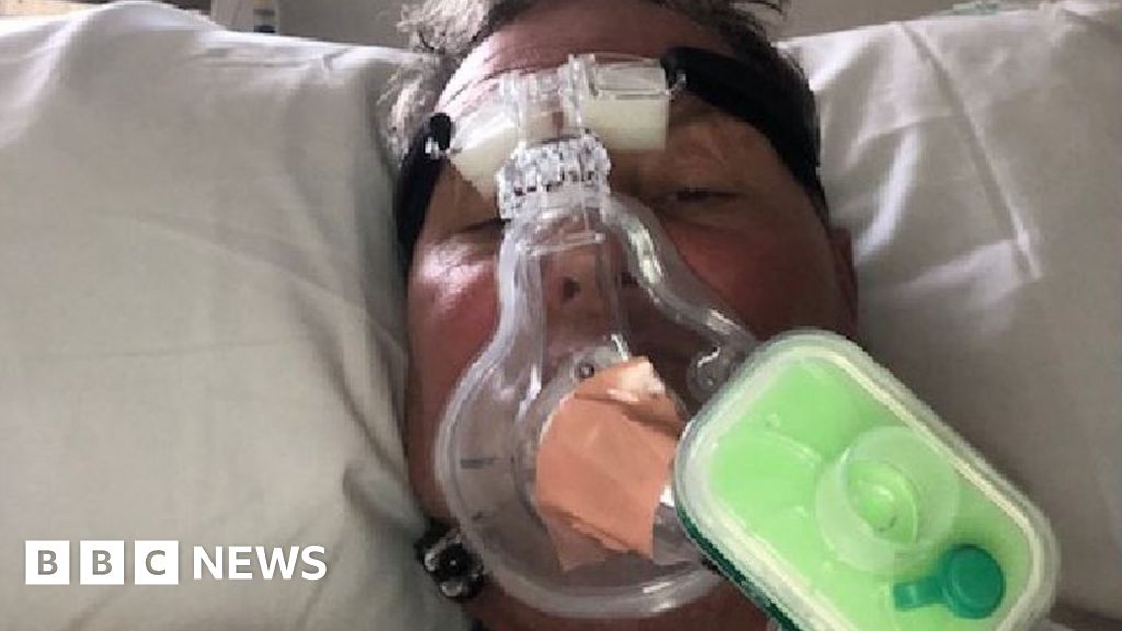 Coronavirus survivor describes ventilator 'nightmare' - BBC News