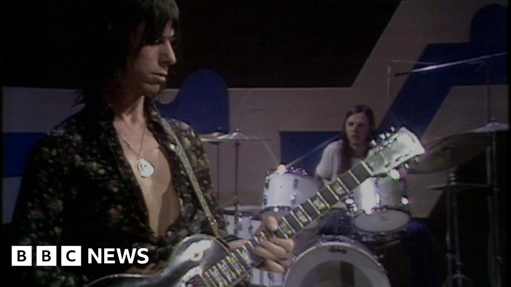 Watch: Jeff Beck on the BBC in 1974