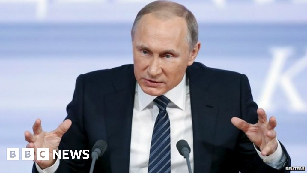 Key quotes from Russian leader Vladimir Putin's annual briefing - BBC News