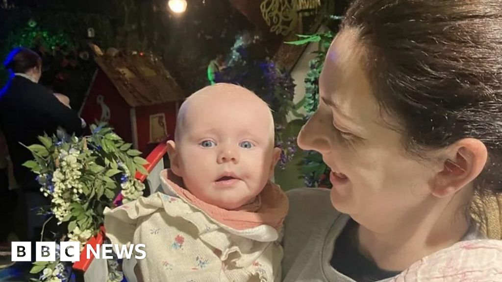 Showing off the disco baby boogie feet in Newry