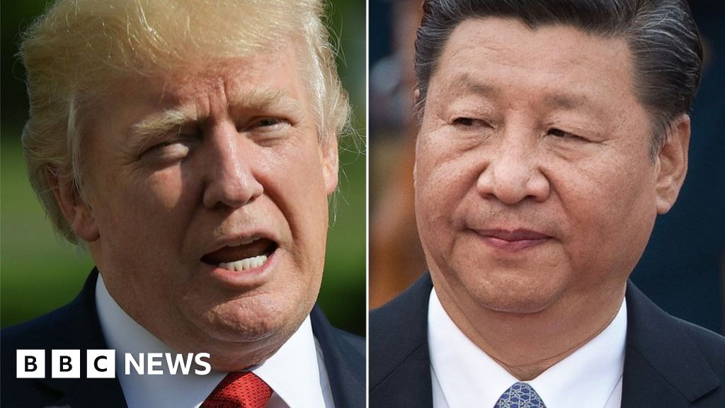 Donald Trump notes Xi Jinping's 'extraordinary' rise - BBC News