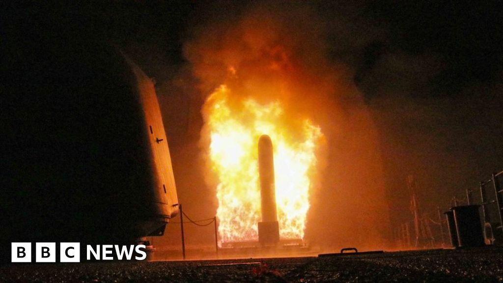 US-led strikes on Syria: What was hit? - BBC News