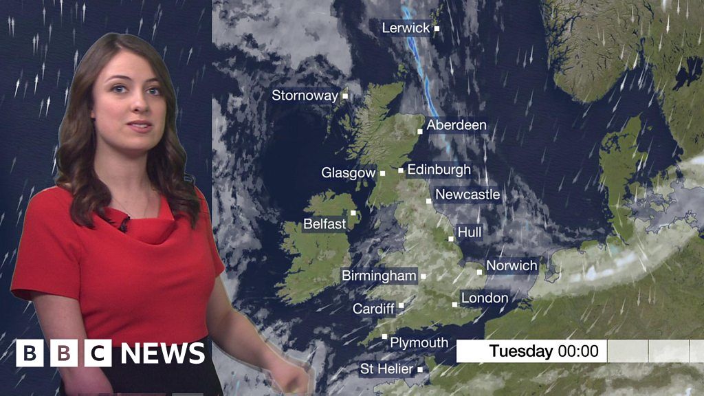 UK weather forecast: Patches of ice expected