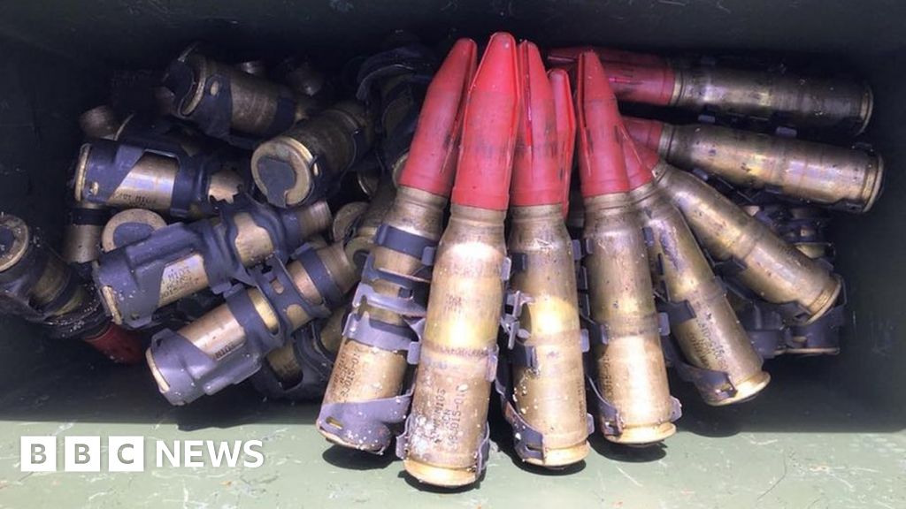 'Highly dangerous' ammunition boxes found in Cornwall