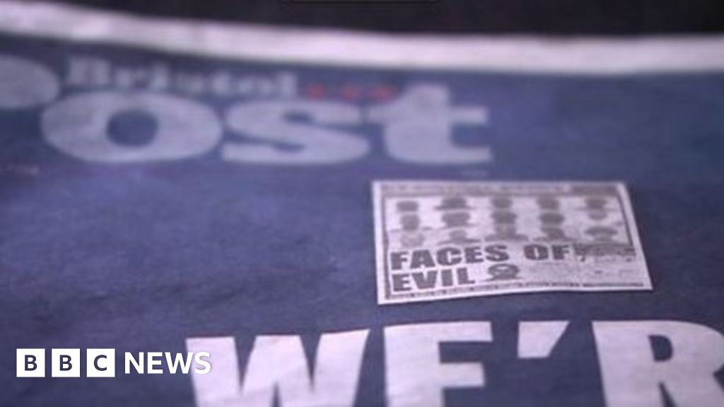 Bristol Post apologises for 'face of evil' front page - BBC News