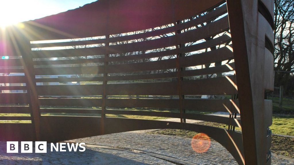 Miners' memorial garden opens at National Coal Mining Museum - BBC News