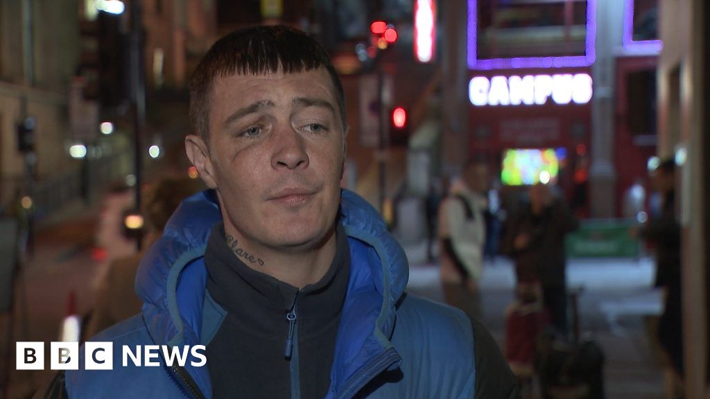 George on violence on Glasgow's streets - BBC News
