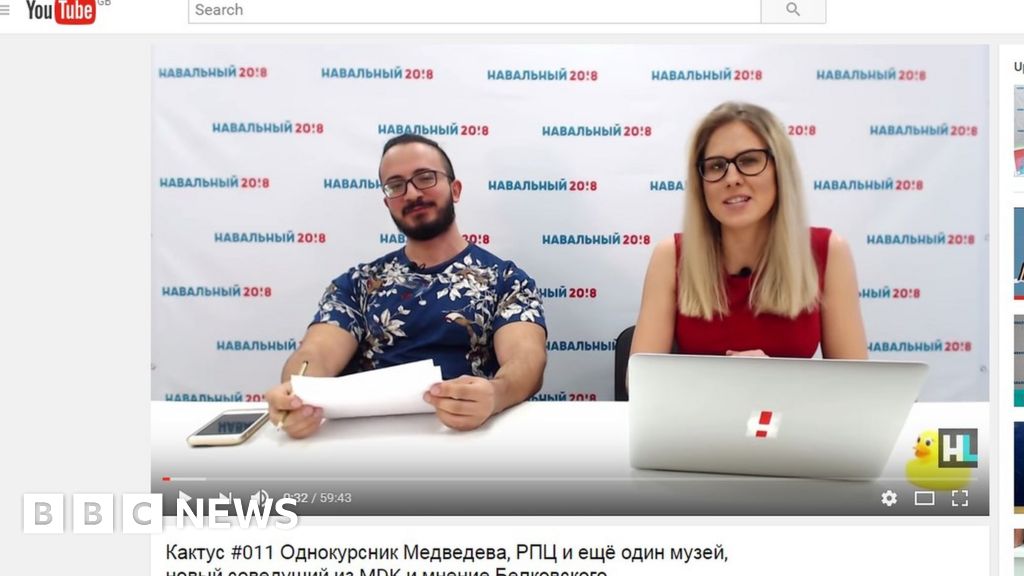 How Russia's YouTube generation is getting its news - BBC News