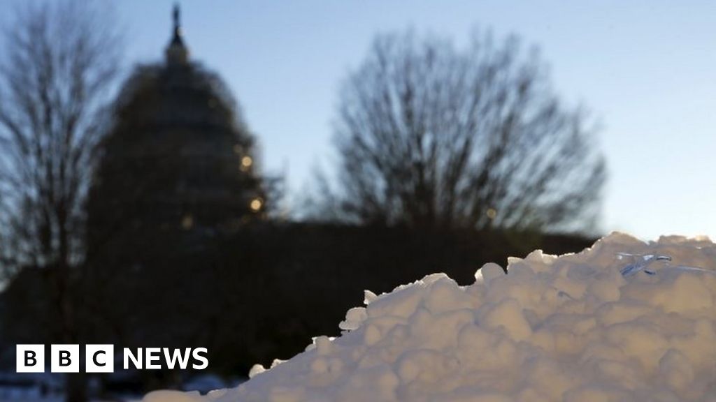 US blizzard 2016: Seventeen pictures that sum up the snowstorm - BBC News