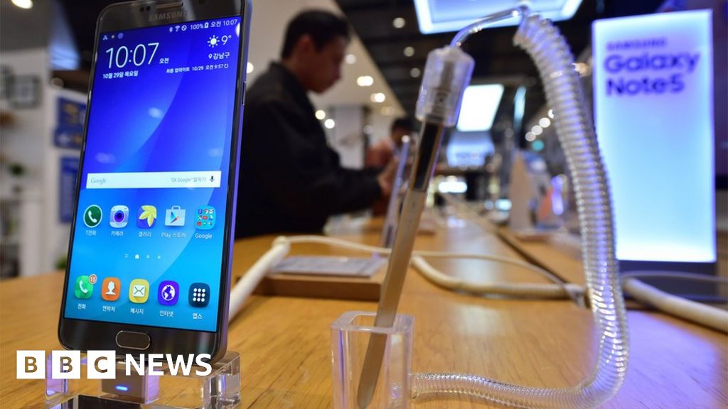Samsung updates Note 5 stylus holder to solve jamming - BBC News