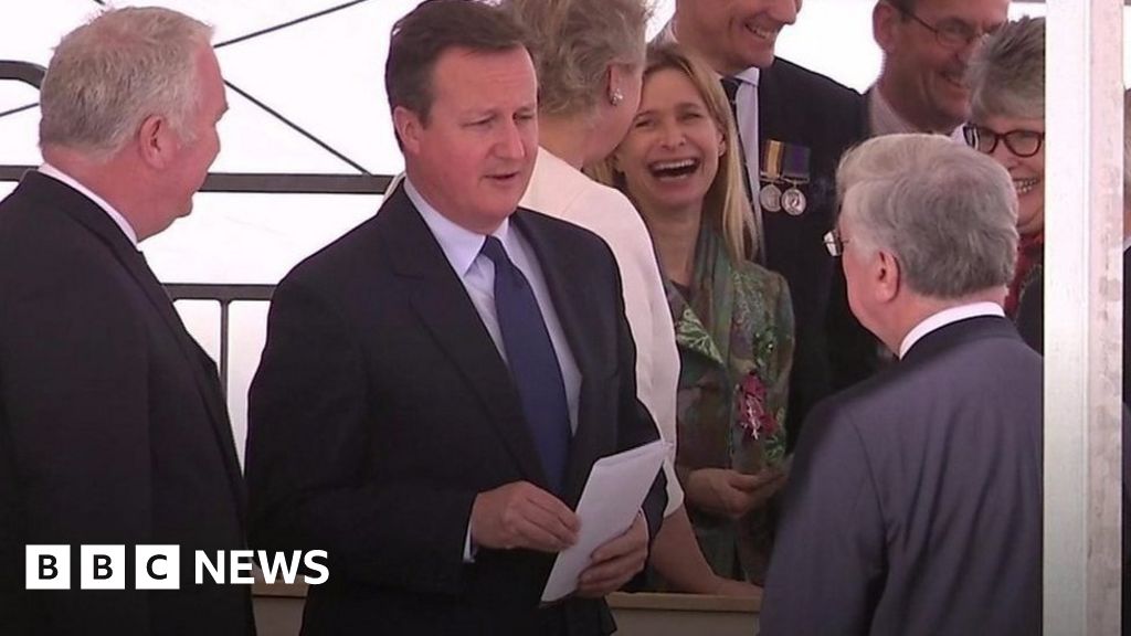 David Cameron: Lip read his words on manifesto - BBC News