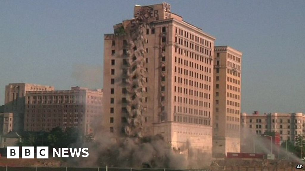 How much does it cost to bring down a building? - BBC News