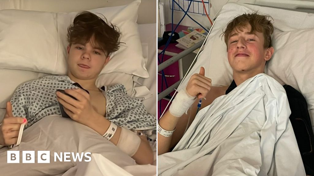Harrogate crash teenagers have long recovery journey - relative - BBC News