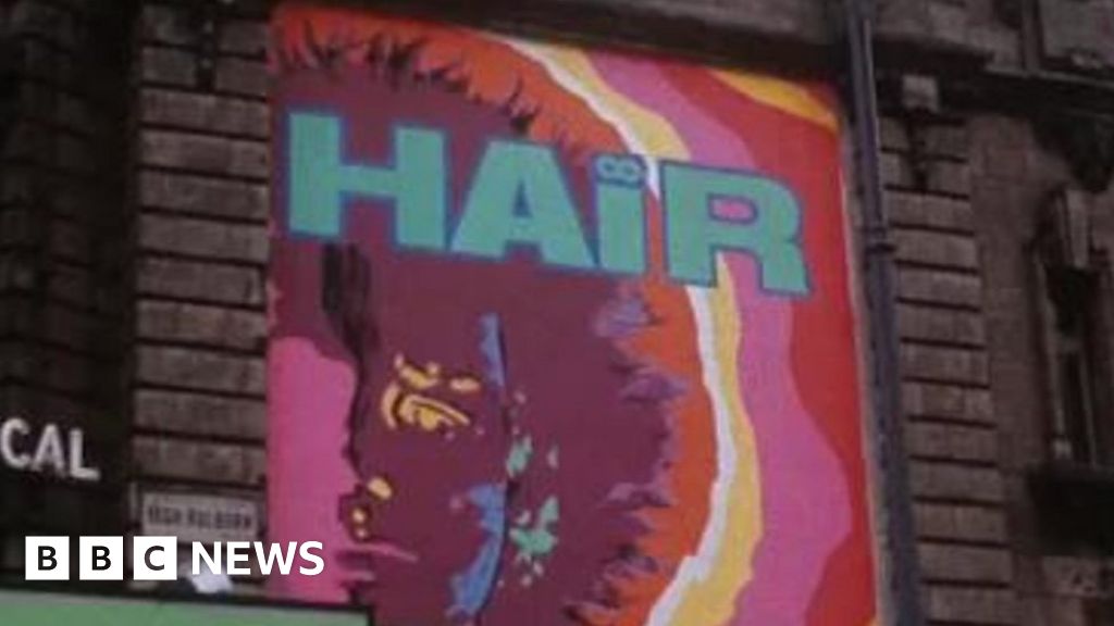 BBC News on opening of 'Hair' as theatre censorship ended