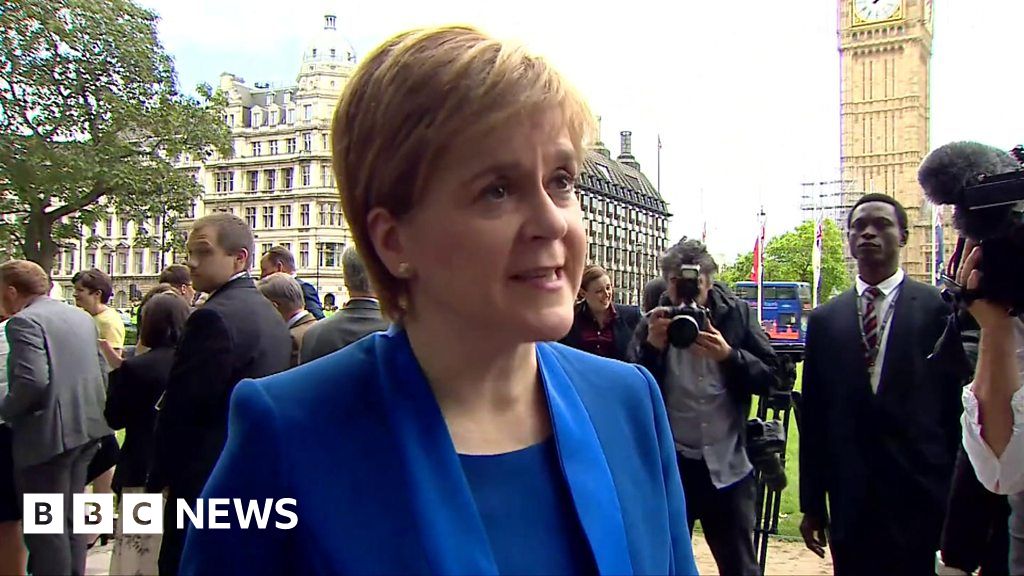 Nicola Sturgeon: Voters rejected hard Brexit - BBC News