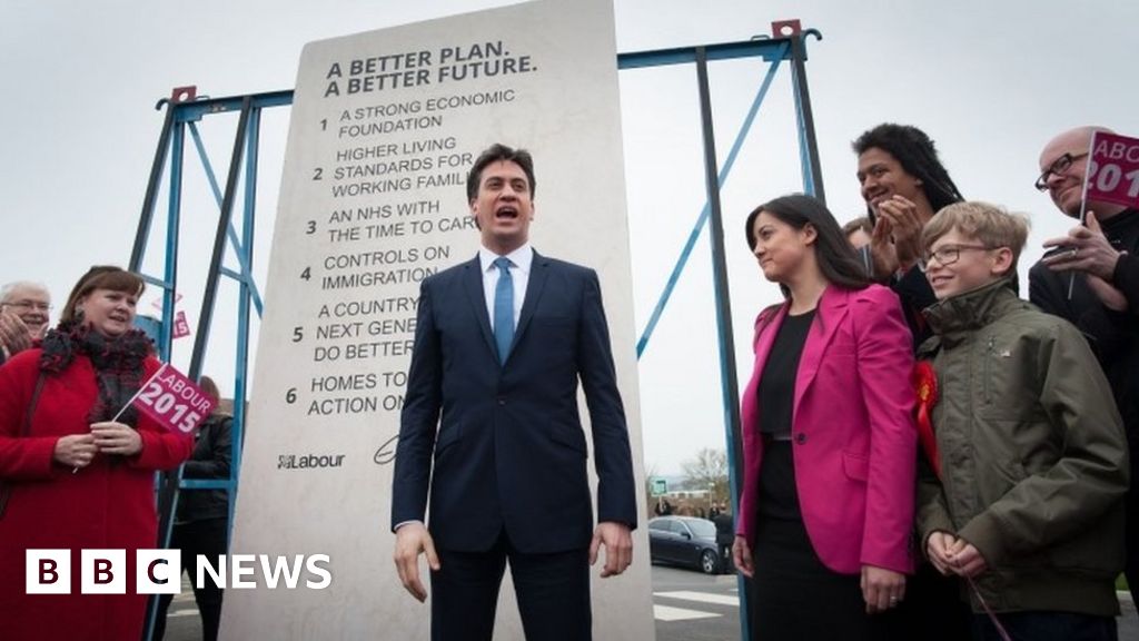 Labour fined over 'Ed Stone' general election costs - BBC News