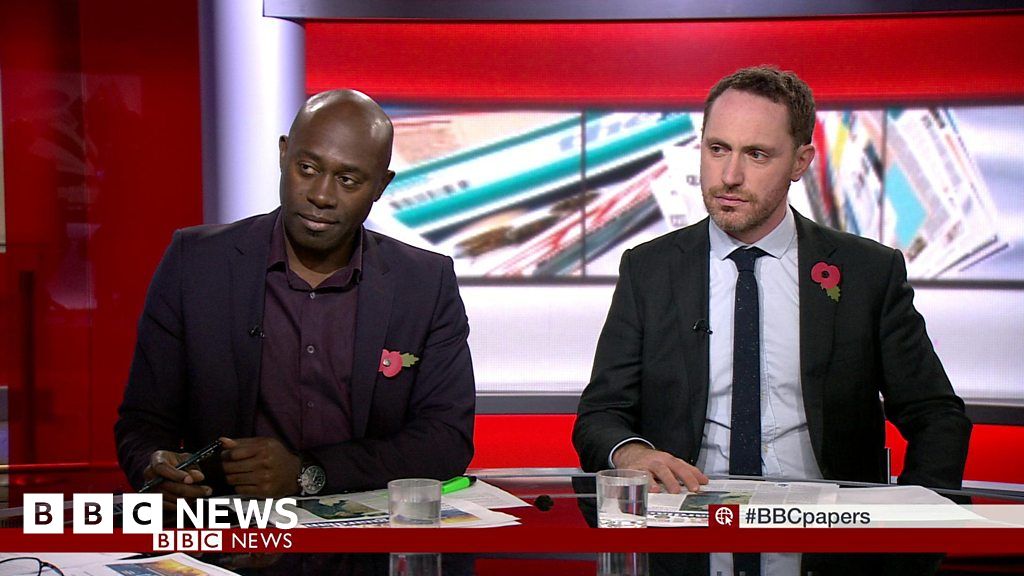 Henry Bonsu and Hugo Rifkind review Wednesday's papers - BBC News
