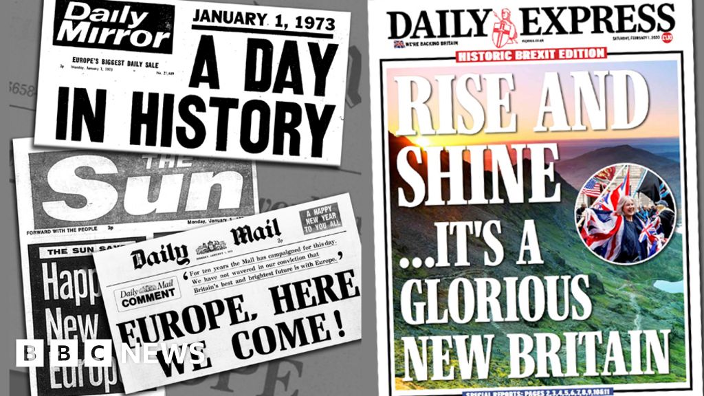 Britain and Europe: How the papers changed