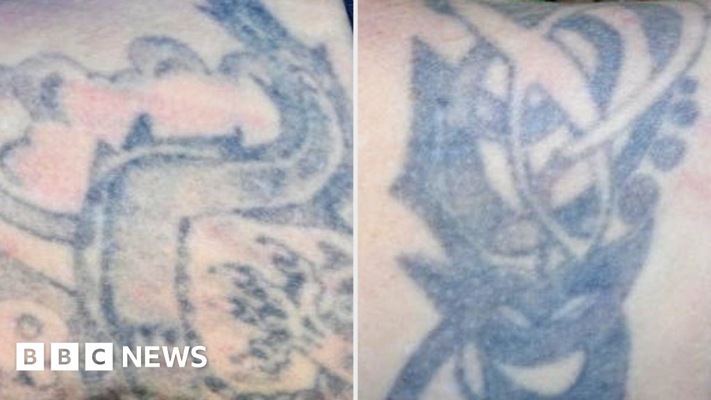 Tattoo images released after man's body found in field - BBC News