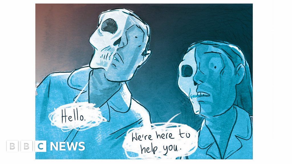 Brighton artist turns coma hallucinations into graphic novel - BBC News