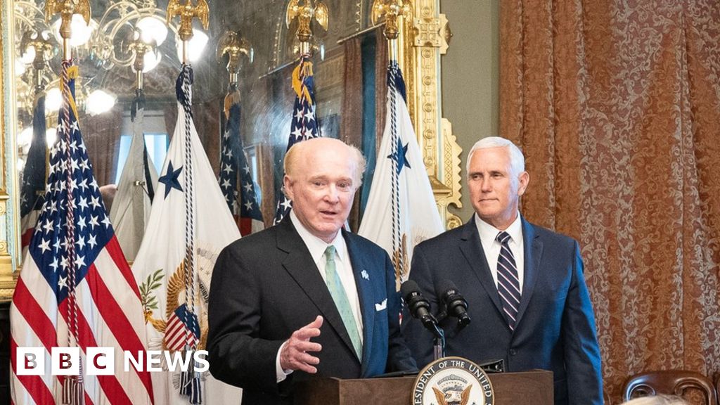 US ambassador Edward Crawford meets Irish president