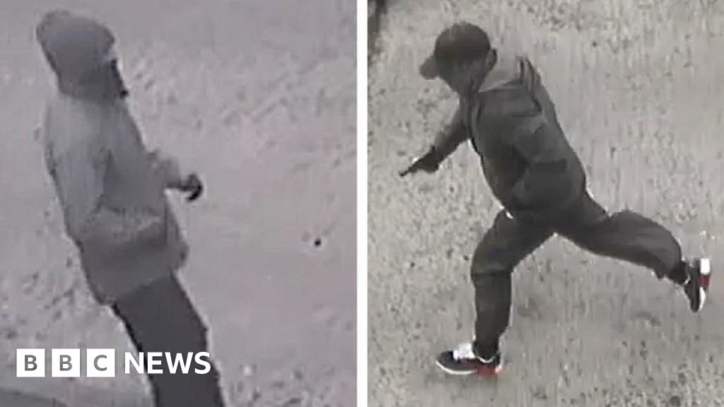 Warren Crossan: CCTV footage of suspected gunmen released - BBC News