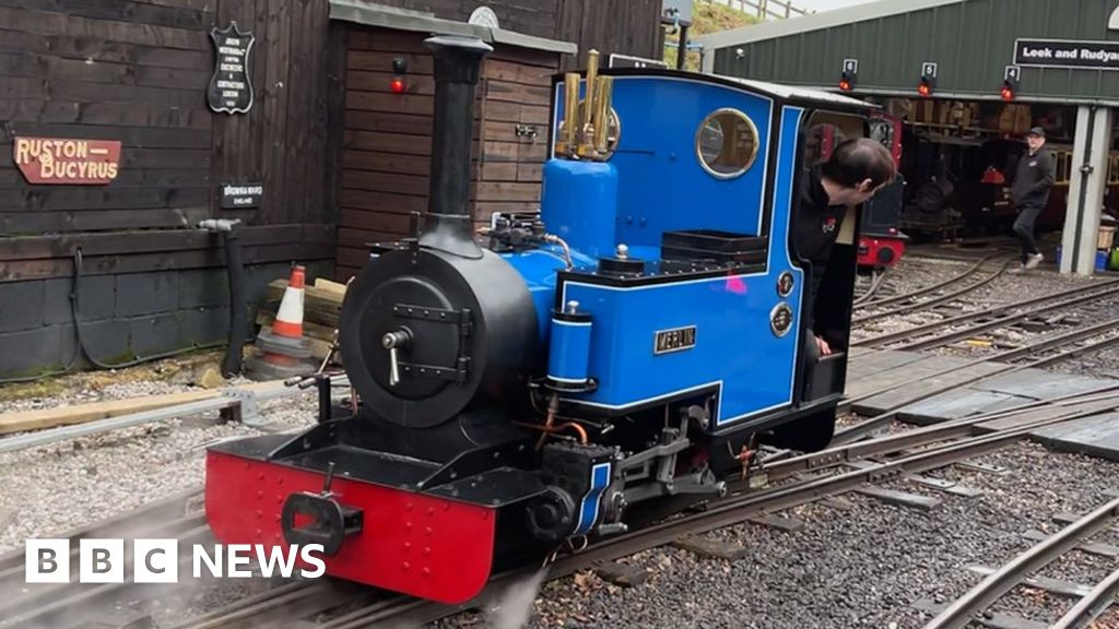 Leek and Rudyard Railway owner selling up for retirement - BBC News