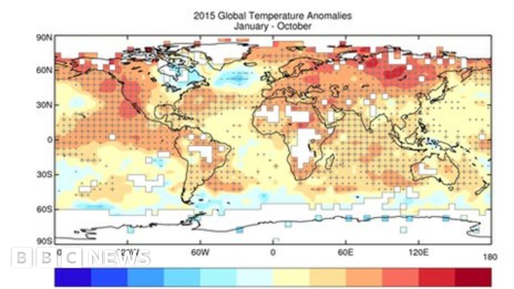 COP21: 2015 likely to be warmest on record, says UN weather body - BBC News