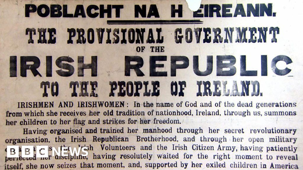 Proclamation of the Irish Republic - BBC News