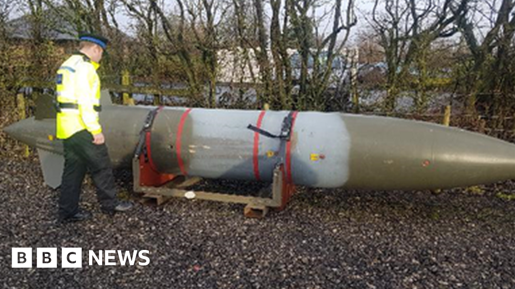 Mystery of fighter jet fuel tank found in Preston car park