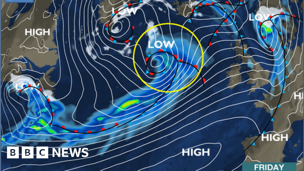 Storm Desmond to bring heavy rain and strong winds - BBC News