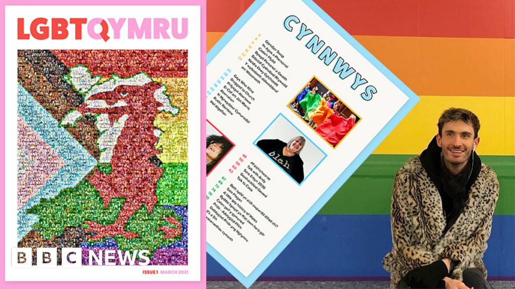 LGBTQ+: Wales' first bilingual magazine launched in lockdown - BBC News