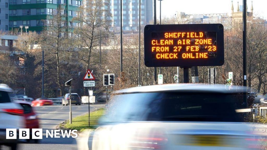 Sheffield Clean Air Zone raises more than £210,500 in first month - BBC ...