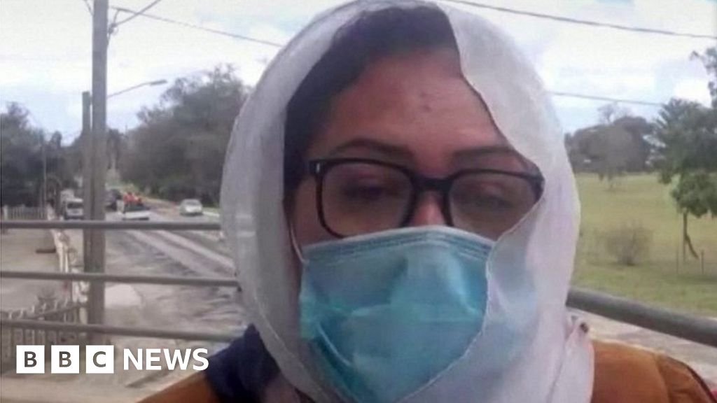 Tonga eruption: Even the dogs were covered in ash - BBC News