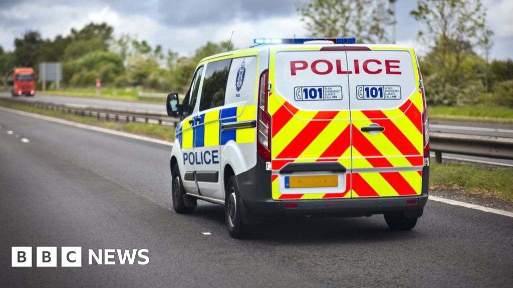 Middlesbrough police van brakes cut and tyres and damaged - BBC News