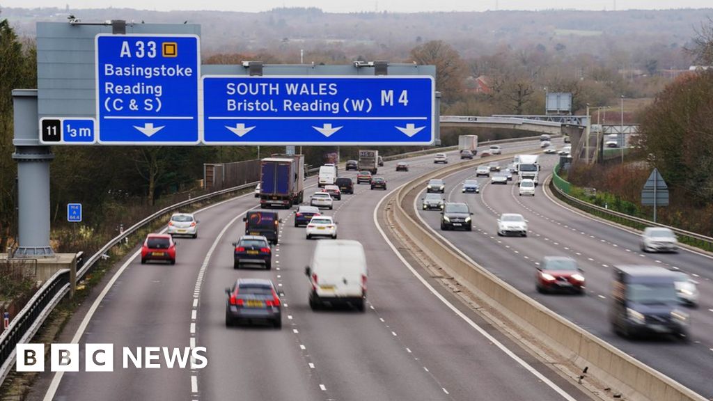 Smart motorways: National Highways adds emergency areas - BBC News