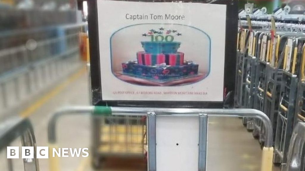 Captain Tom: Royal Mail inundated with birthday cards