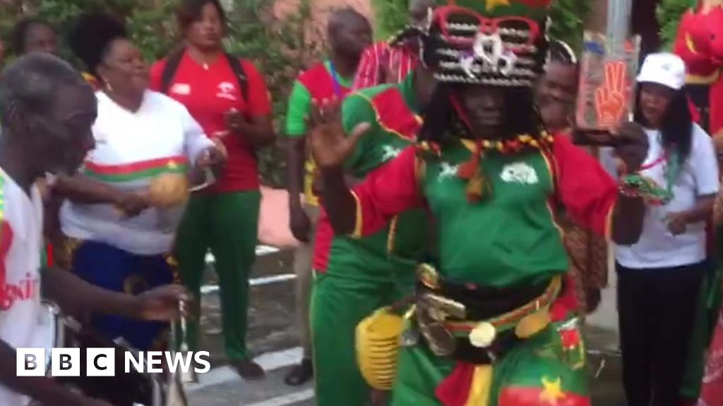 Meet the best mascot at Africa Cup of Nations - BBC News