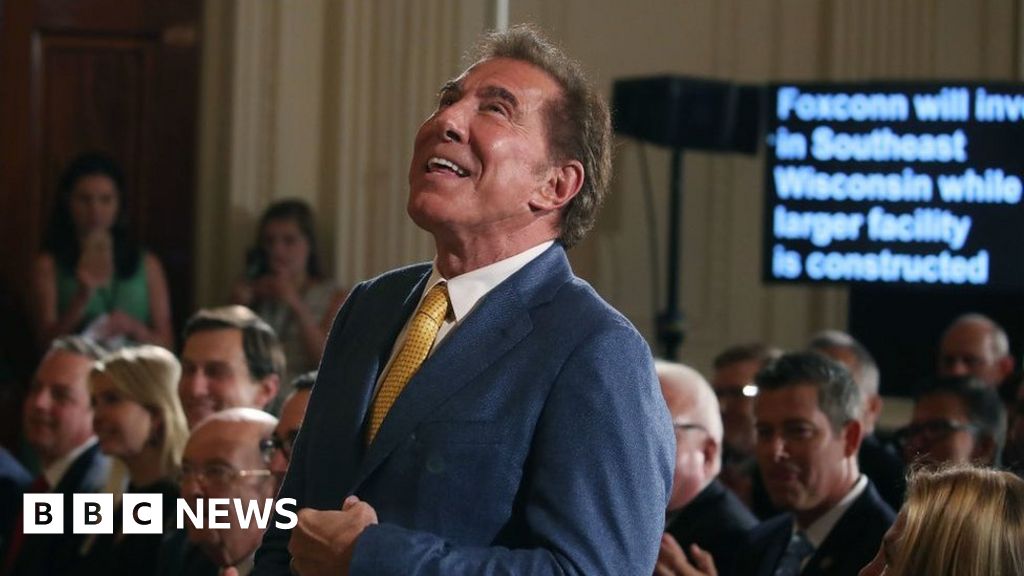 Steve Wynn: US casino mogul quits as Republican finance chair