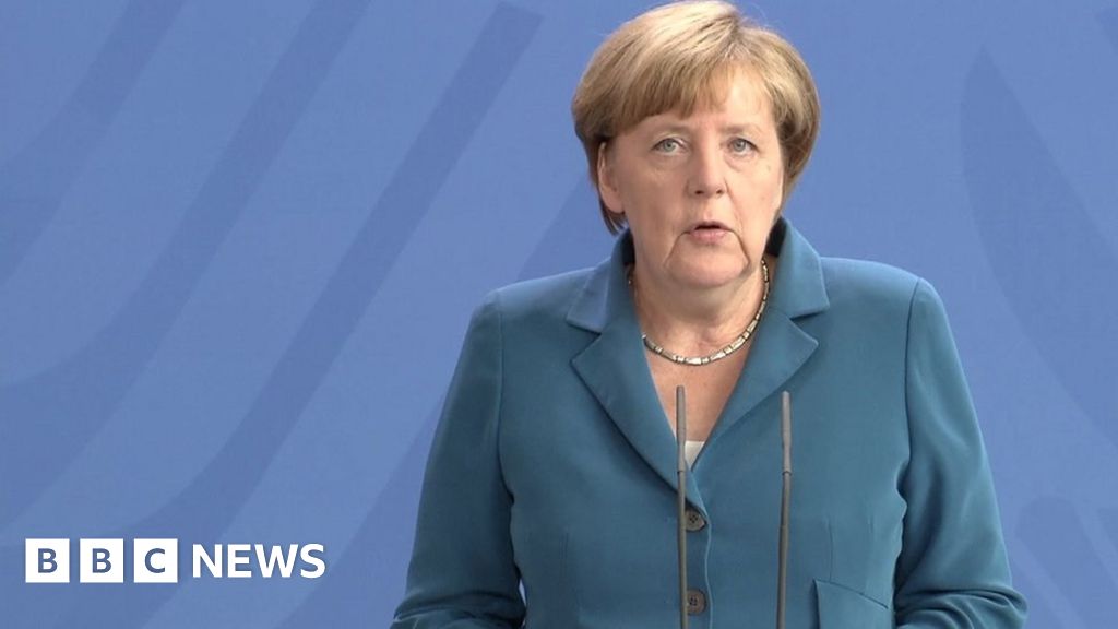 Angela Merkel: 'We are in deep and profound mourning' - BBC News