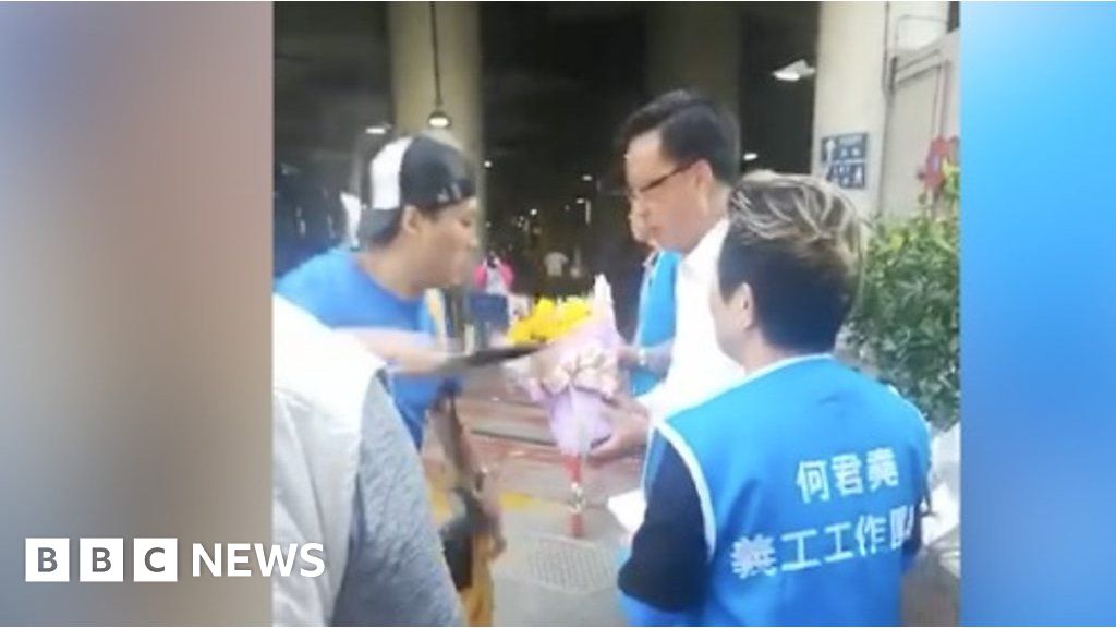 Hong Kong lawmaker attack: Junius Ho stabbed in chest