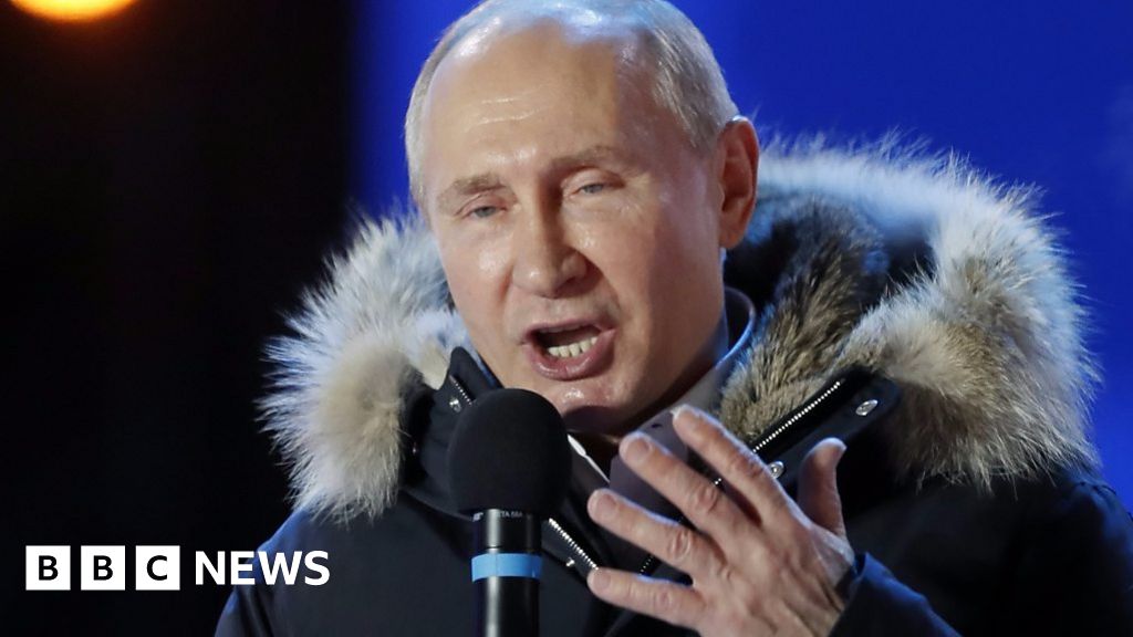 Russia election: How Vladimir Putin's win unfolded