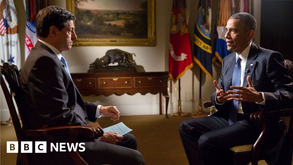 The candour, humour and body swerve of a US president - BBC News