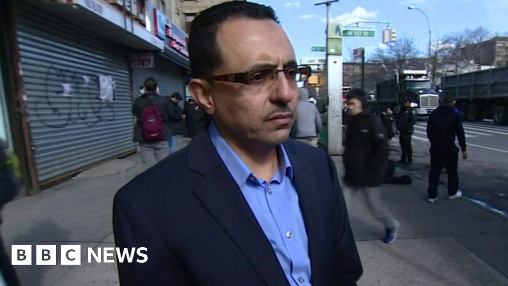 New York bodegas shut down over Trump ban - BBC News