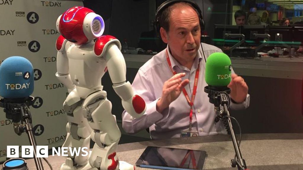 My day with a robot - BBC News
