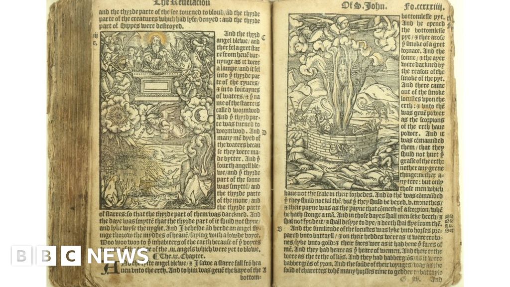 Rare English Tyndale Bible sells for £37,500 at auction - BBC News