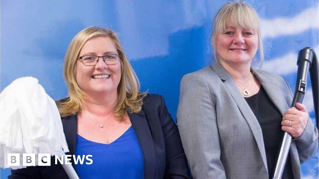 Former cleaners take up boardroom roles at Spotless - BBC News