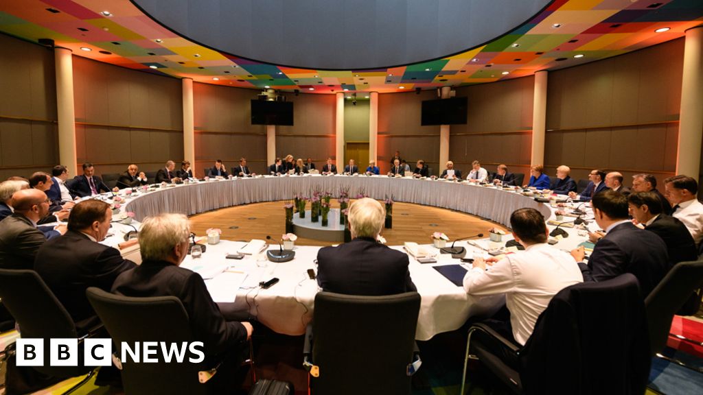 Newspaper headlines: Black hole, Brexit summit and May's future - BBC News