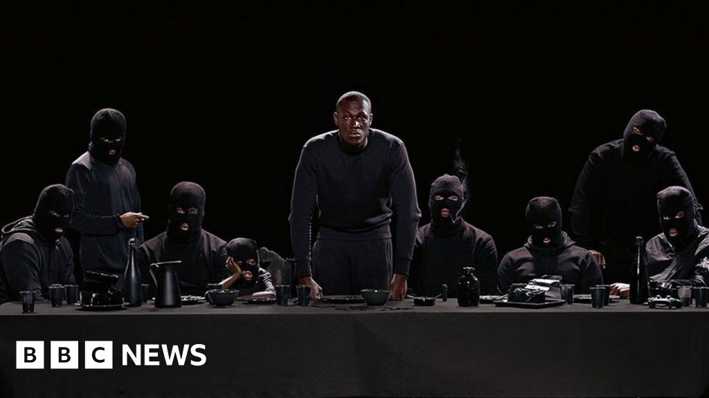 Stormzy's album cover looks like a famous painting of Jesus Christ ...