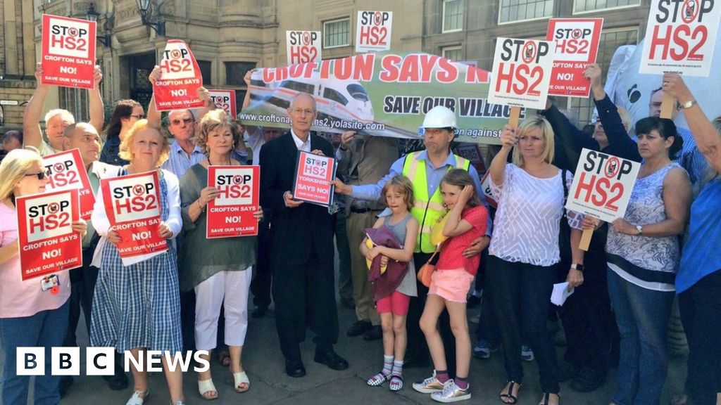HS2: Campaigners 'elated' after high-speed rail link scrapped - BBC News